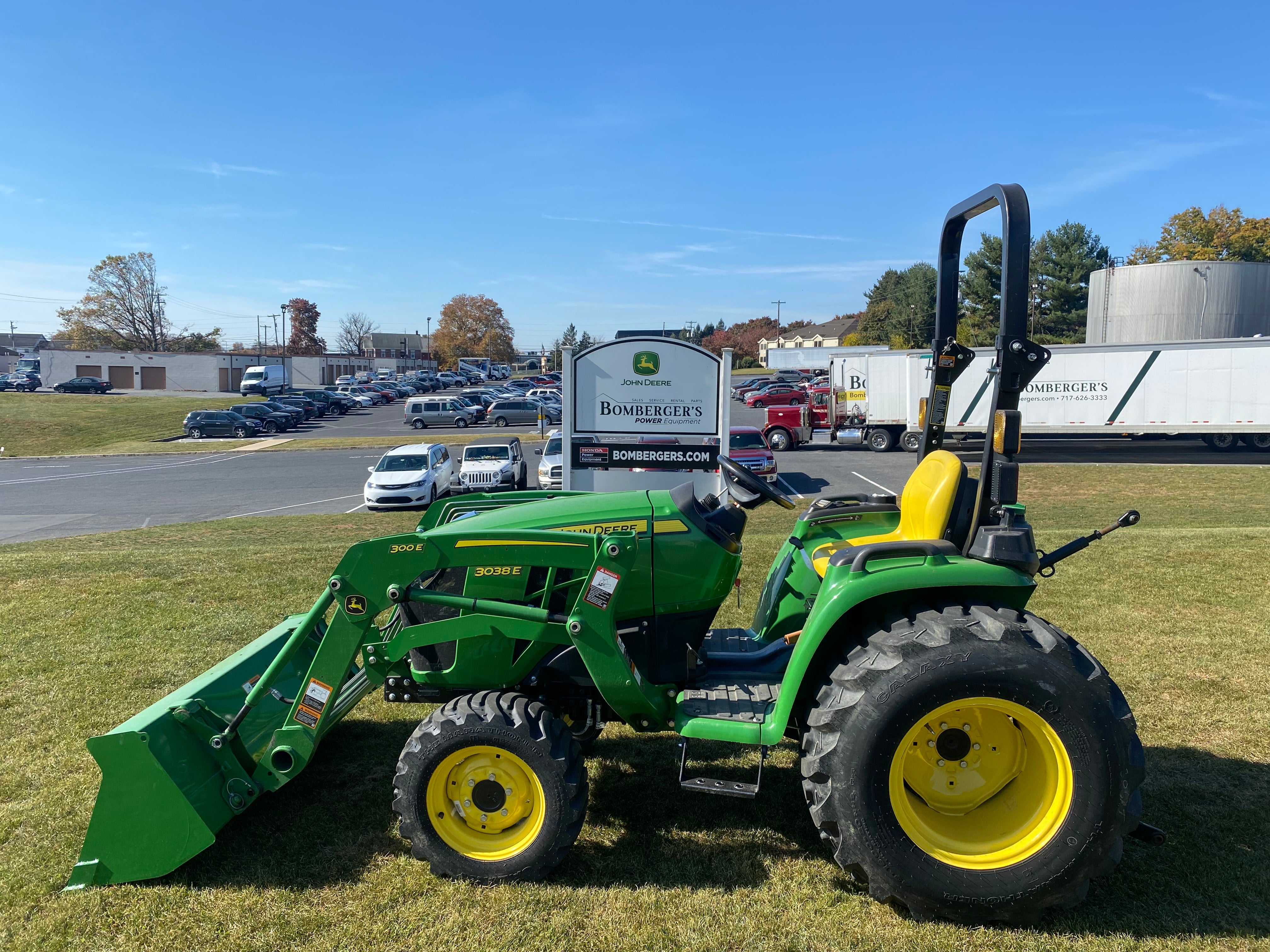 John Deere 3038E Compact w/ Loader – Bombergers Used Equipment